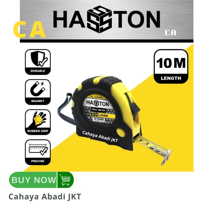 Jual METERAN 10METER HASSTON PROHEX 3420 024 - Jakarta Pusat - CAHAYA ...