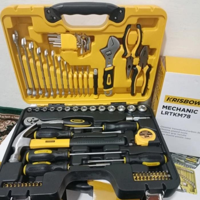 Jual TOOL KIT TOOL BOX SET ORIGINAL KRISBOW KOTAK PERKAKAS - KUINGIN 78 ...
