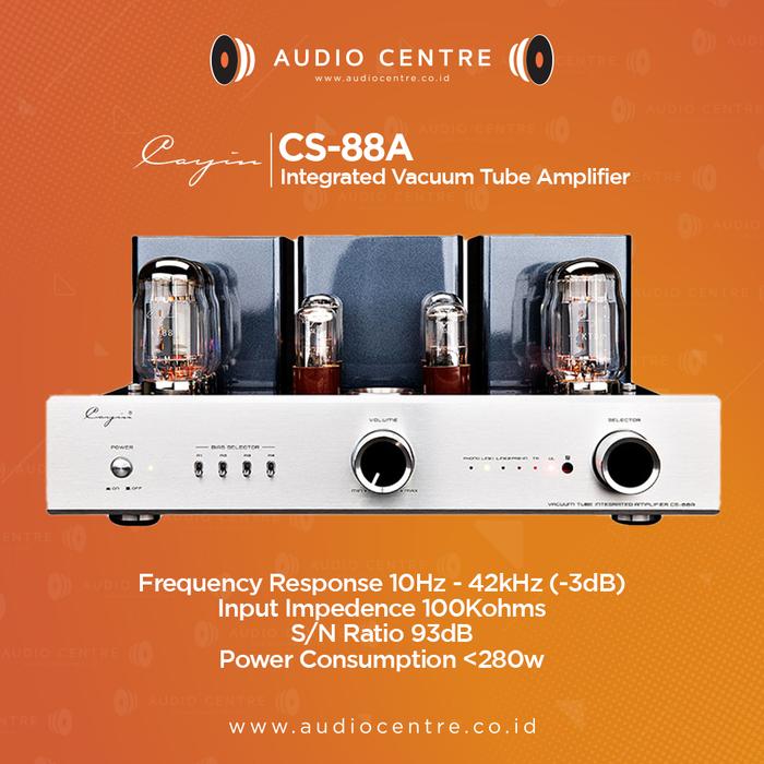Promo Cayin CS-88A/KT88 Vacuum Tube Integrated Amplifier Cicil 0% 3x - Jakarta Barat - Audio ...