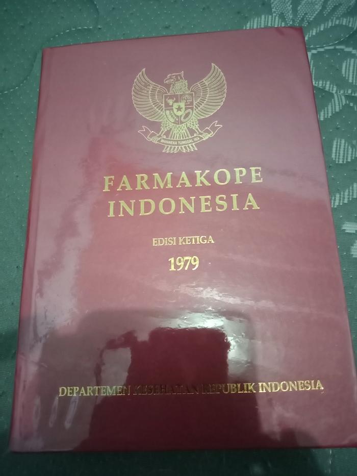 Jual Buku FI 3 - BUKU FARMAKOPE INDONESIA EDISI KETIGA 1979 GO - Kab ...