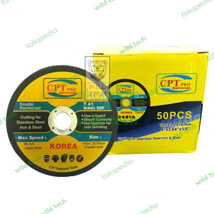 Jual Batu potong CPT National 4 inch batu gerinda potong besi - Kota ...