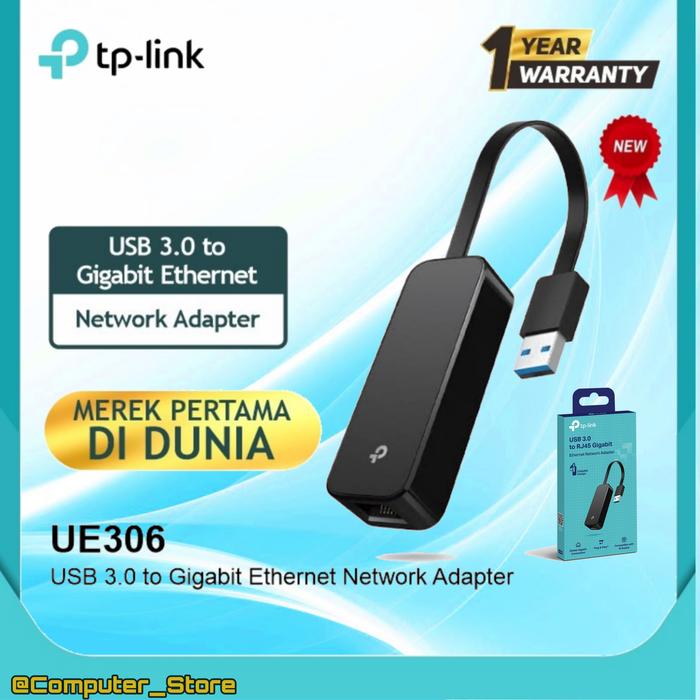 Jual USB to Lan UE306 Tp-Link USB 3.0 to Gigabit Ethernet Adapter Tplink - Jakarta Barat ...