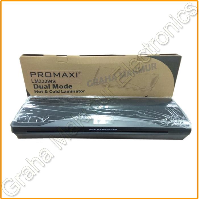 Jual PROMAXI LM-333WS Mesin Laminating SIZE A3 - Laminator Hot & Cold - Jakarta Barat - Graha ...