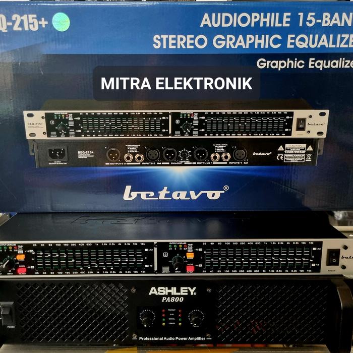 Jual Equalizer Betavo BEQ 215+ Original Equalizer Betavo 215 + Subwoofer - Kab. Ngawi - Mitra ...