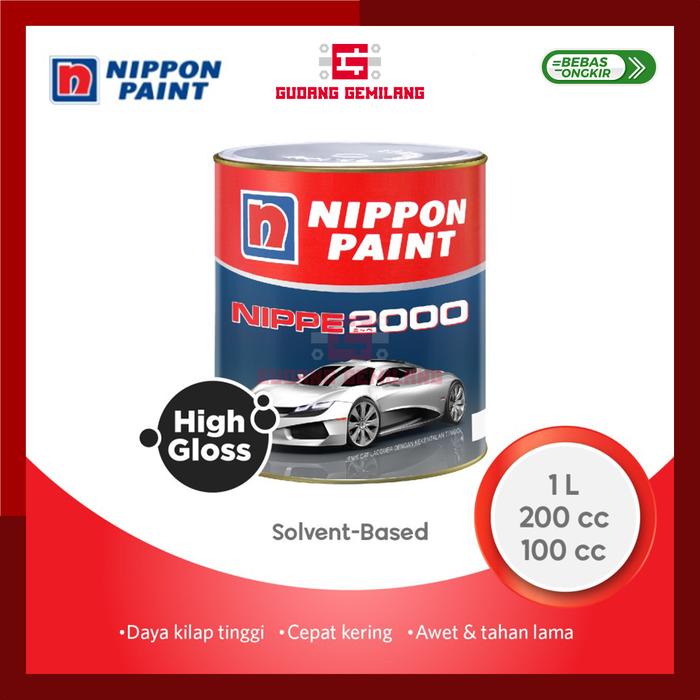 Jual Cat Besi Kayu Duco Nippon Paint Nippe 2000 Glossy 1L 1Liter 1kg 1 ...
