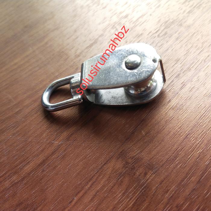 Jual kerekan kawat seling roda sling seling stainless putar mata katrol ...