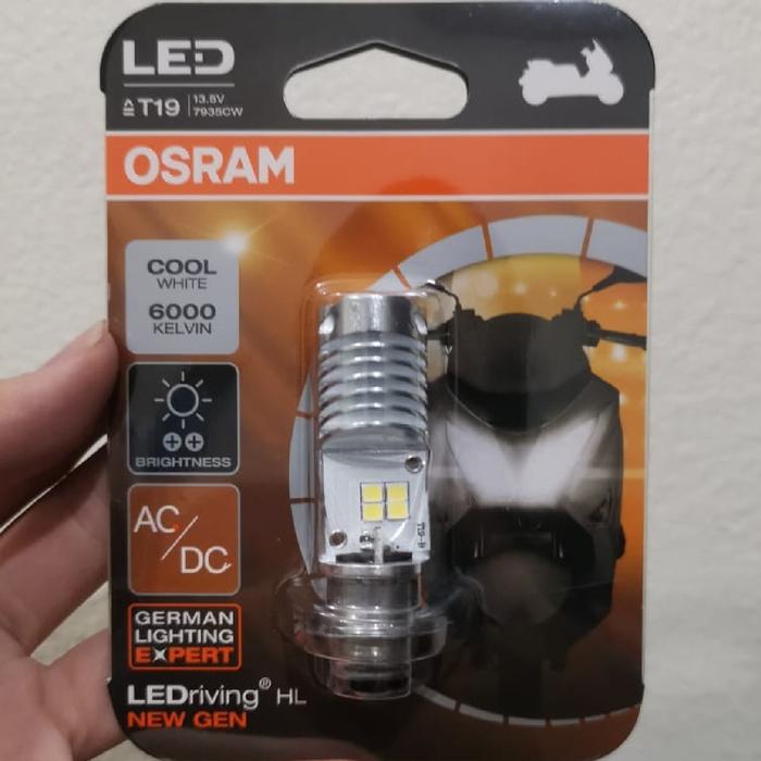 Promo OSRAM LED T19 M5 K1 lampu utama motor H6 PUTIH AC / DC - Plug n Play - Jakarta Barat - Bos ...