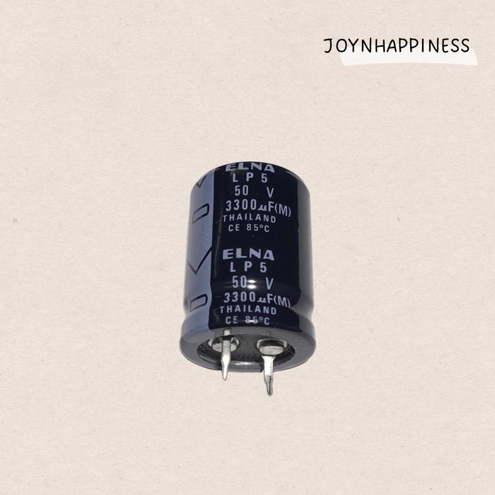 Jual Elco 3300uF - 50V ELNA - Kota Mojokerto - joynhappiness | Tokopedia