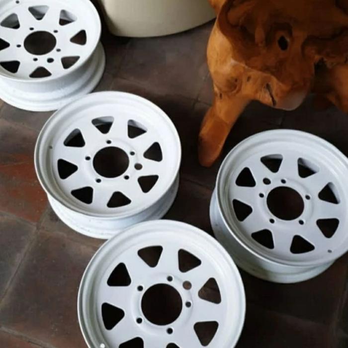 Jual velg kaleng oem jimny r15 katana cj7 jeep feroza taft - Kota ...