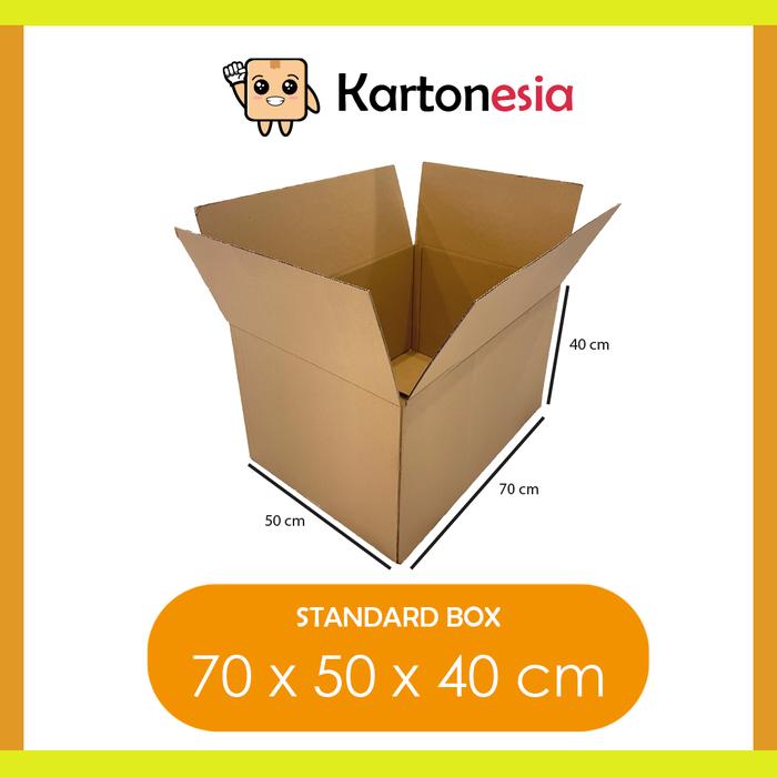 Jual (Kartonesia) Karton Kardus -70x50x40 Box Besar Jumbo Packing ...