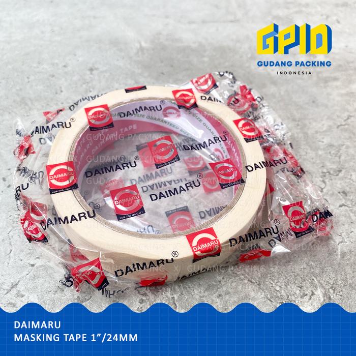 Jual DAIMARU - Masking Tape / Lakban Kertas 1 inch x 21 meter - Jakarta ...