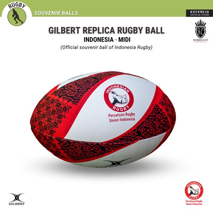 Jual Gilbert Replica Rugby Ball - INDONESIA (Size MIDI) - Jakarta Selatan - Kuckreja Indonesia ...