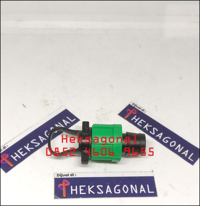 Jual Drip Tape Connector End Line Plug 16mm Lock Nut Fitting Balikpapan ...