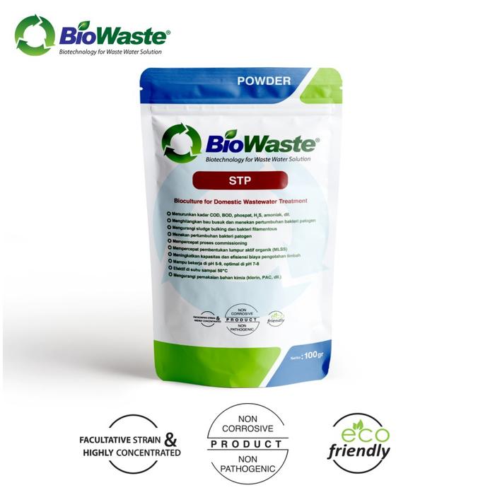 Promo Pengurai Limbah Domestik dan Industri Biowaste STP 100 gram - NON ...