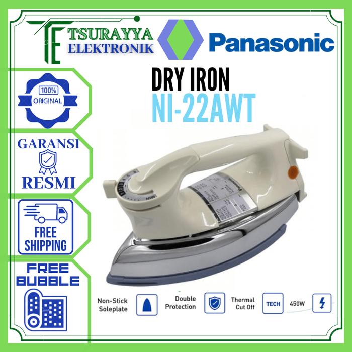 Jual Panasonic Setrika Dry Iron - Ni-22awt / Ni22awt / Ni 22awt/ 22 Awt ...