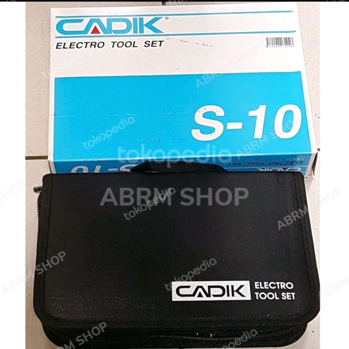 Jual CADIK S10 S-10 TOOL SET TOOL KIT S10 S-10 TOOL SET TOOL KIT S 10 ...