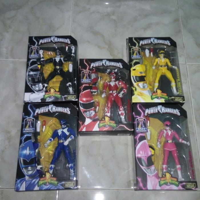 Jual Legacy Saban Mighty Morphin Power Ranger Original Lengkap set 7 ...