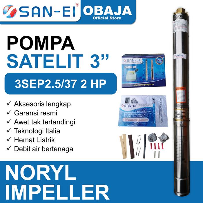 Jual Pompa Satelit 3 inch 2 HP San Ei Noril (Submersible Pump 3" 2 HP) - Kota Tangerang - Obaja ...
