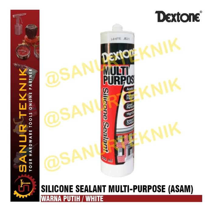 Jual DEXTONE MULTI PURPOSE SILICONE / Silikon Asam Bening Putih Abu ...