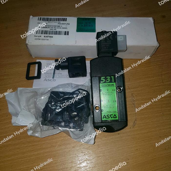 Jual SOLENOID NAMUR ASCO 531 SCG531C001MS 1 / ASCO 531 G531C001MS 24V ...