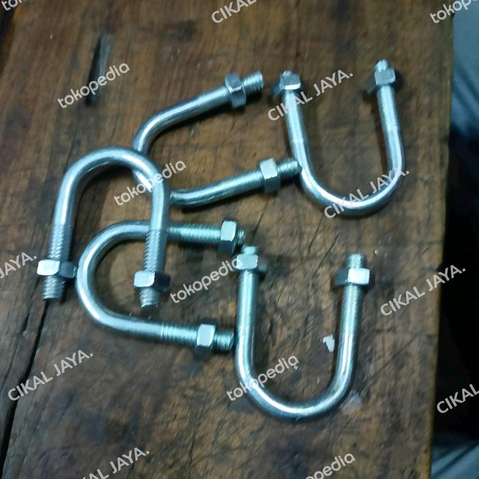 Jual U bolt 3/4 inch besi 6mm - Jakarta Pusat - CIKAL JAYA. | Tokopedia