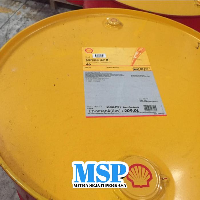 Jual Oli Shell Corena S3 R 46 drum 209ltr / Air Compressor Oil ...
