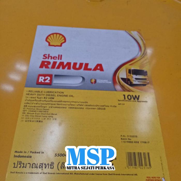 Jual Oli Shell Rimula R2 10W drum 209ltr / Diesel Engine Oil - Jakarta ...