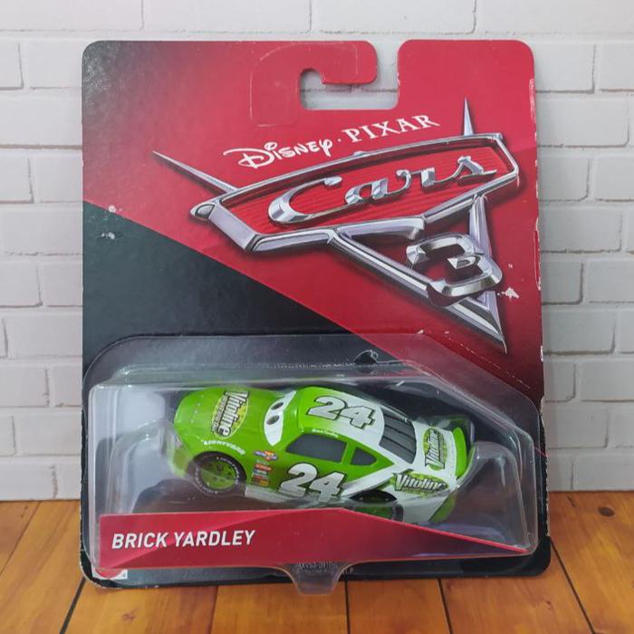 Jual Diecast Mobil Disney Pixar Cars 3 Brick Yardley, Mobil Mainan ...