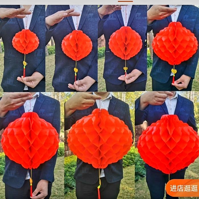 Jual LAMPION LIPAT JUMBO DEKORASI IMLEK LAMPION PLASTIK HIASAN IMLEK ...