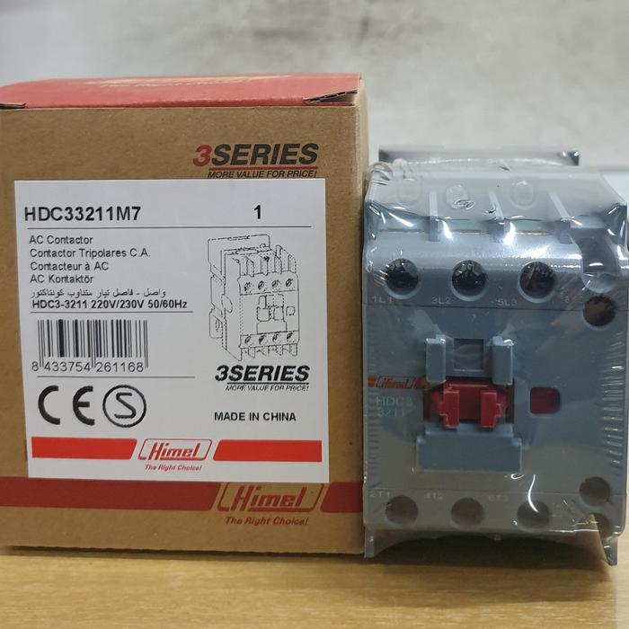 Jual HIMEL Magnetic Contactor HDC3-32 32A Coil 220VAC HDC33211M7 - Kota Surabaya - Jullys Shop ...