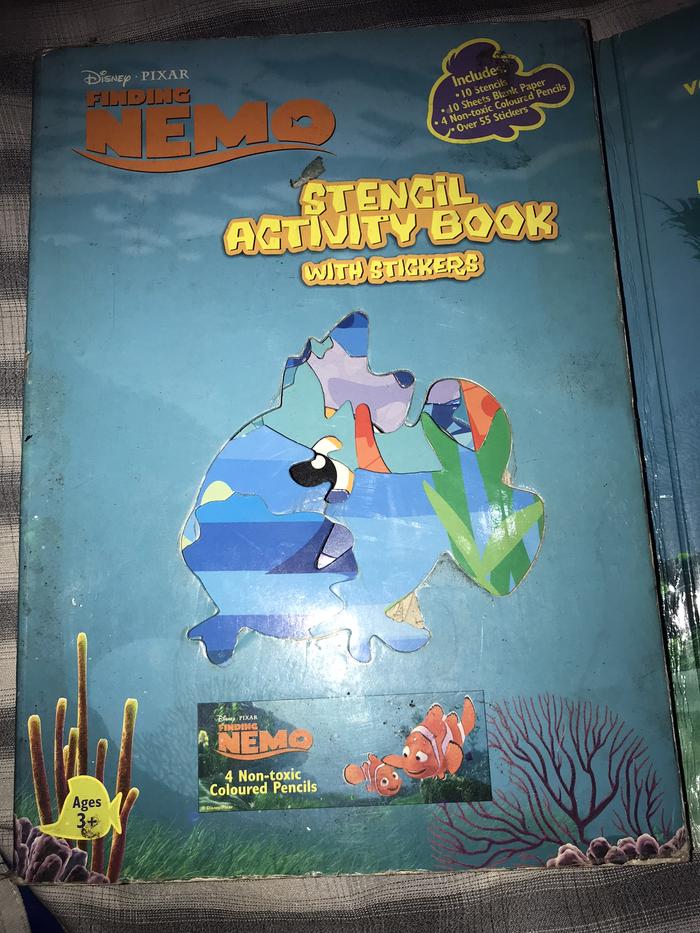 Jual Disney Pixar 'Finding Nemo : Stencil and Activity Book - Kota ...