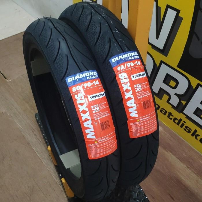 Jual BAN MOTOR BEAT VARIO 110 /125 /150 OLD GENIO SCOOPY MAXXIS ORI 1 ...