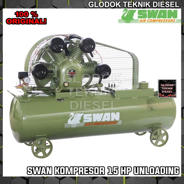 Jual SWAN AIR COMPRESSOR (S SERIES) SWU-415, 15 HP *HARGA PROMO AKHIR ...