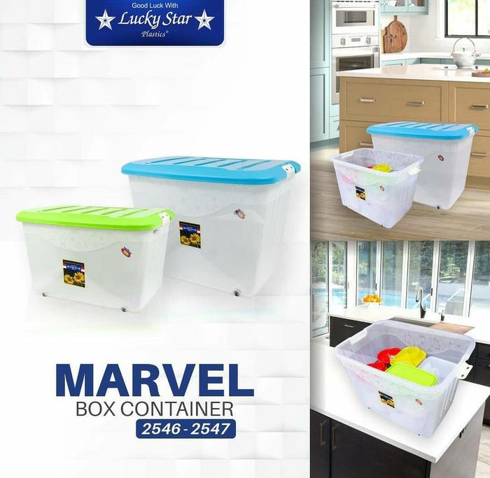 Promo BOX CONTAINER MARVEL 130 LITER 2547/BOX SERBAGUNA/BOX STORAGE ...