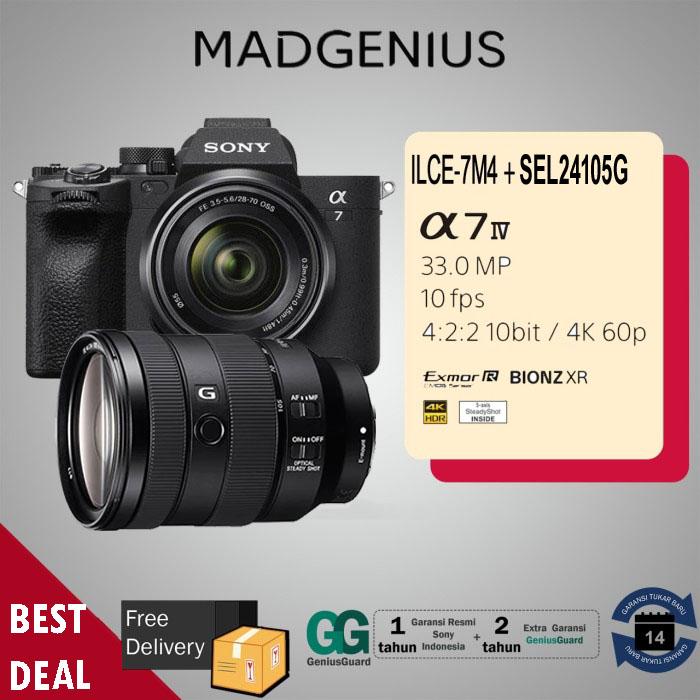 Promo SONY A7IV / Kamera Alpha 7 mark IV / A74 / ILCE-7M4 Kit Lensa 28 ...