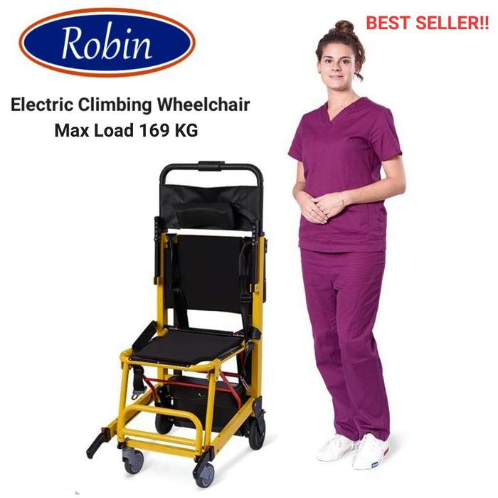 Jual Kursi Roda Naik Turun Tangga Elektrik Bisa dibawa Untuk Jalan ...