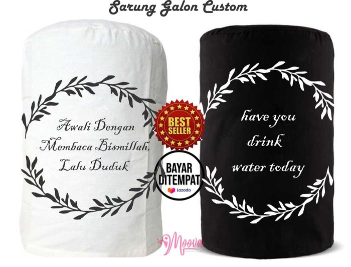Jual Sarung Galon/cover Galon Custom Desain Sendiri Bisa Sablon Foto Di ...
