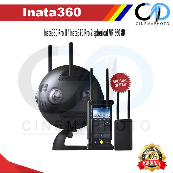 Jual Insta360 Pro II / Insta370 Pro 2 spherical VR 360 8K Camera ...