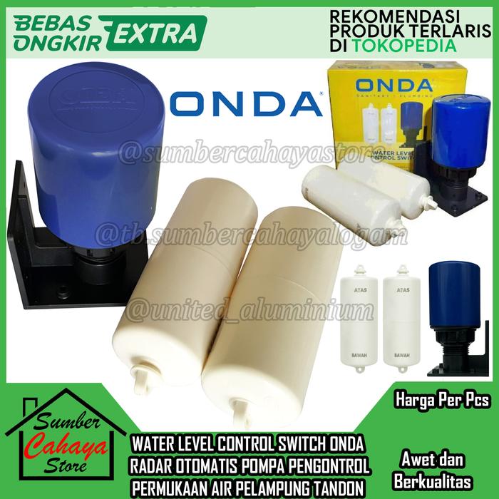 Jual ONDA Water Level Control Switch Kadar Toren Pelampung Otomatis ...