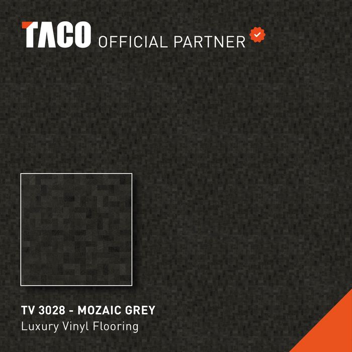 Promo TACO Lantai Vinyl 3mm - TV 3028 Mozaic Grey Cicil 0% 3x - Kota ...