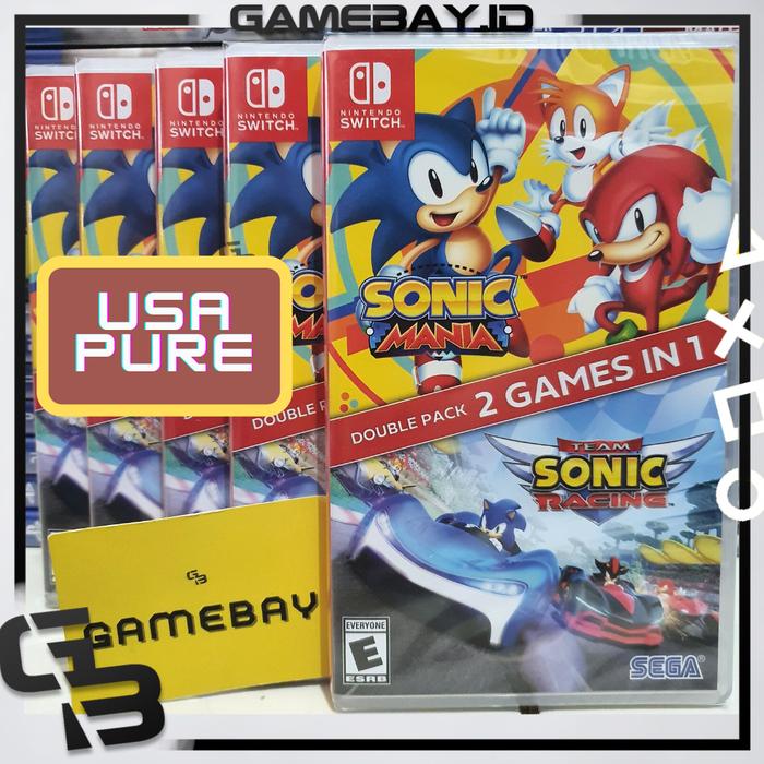 Promo Nintendo Switch Sonic Mania + Team Sonic Racing Bundle 2 in 1 ...
