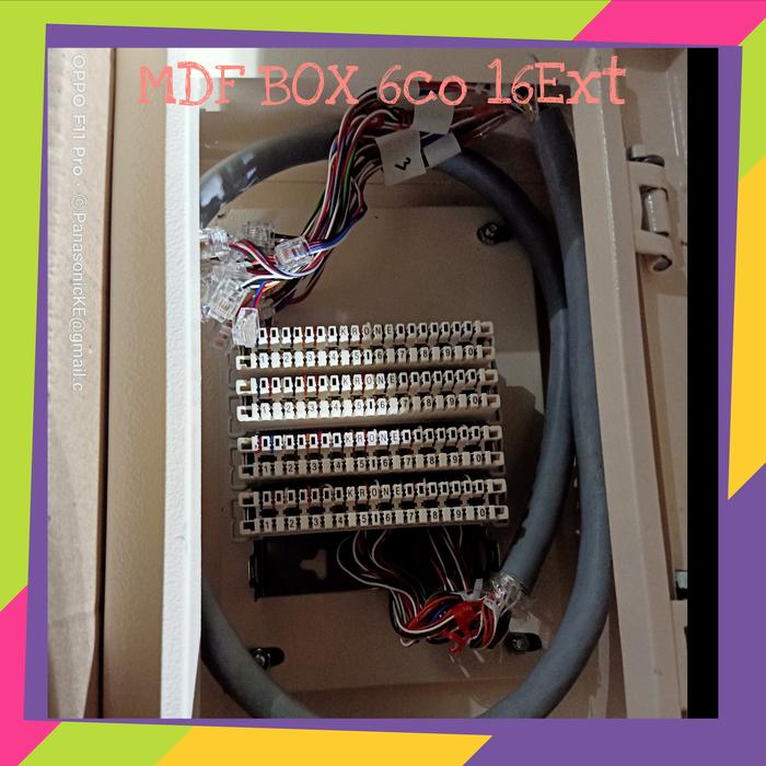 Jual MDF BOX PABX KX-TES824 6LINE 16EXT - Kota Surabaya - Panasonic ...