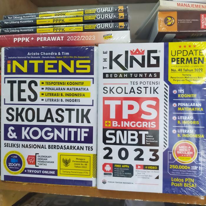 Jual Paket Buku The King Skolastik TPS SNBT 2023 + Intens Skolastik & Kogni - Kota Medan - Toko ...