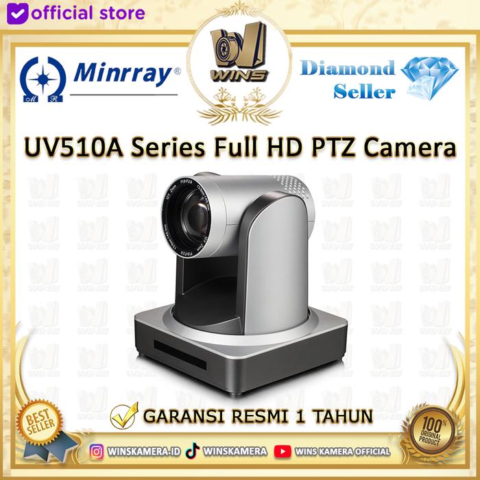 Promo Minrray PTZ UV510A Series Full HD PTZ Camera 05x-30x Optical Zoom - 30-U2U3 Cicil 0% 3x ...