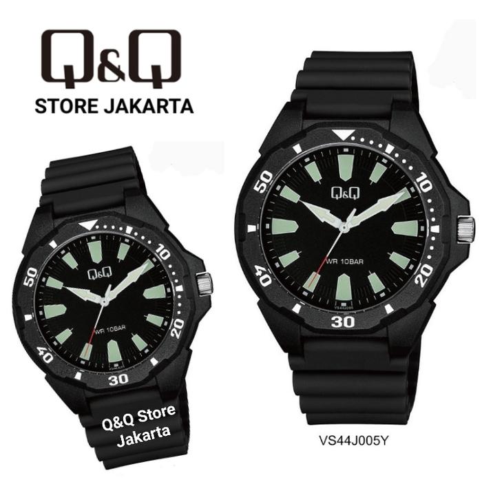 Jual Q&Q Original VS44J005Y Jam Tangan QnQ VS44J QQ Watch VS44 Series ...
