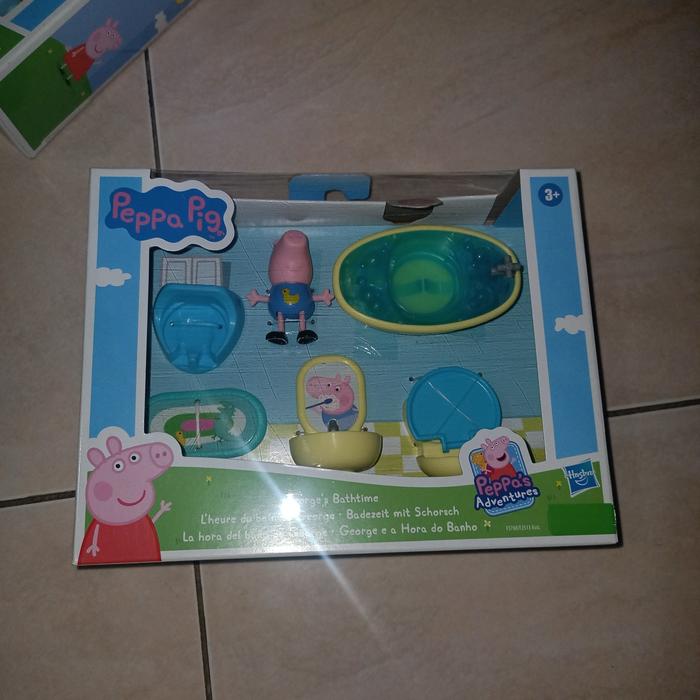 Jual Peppa Pig Toys Collection Original Hasbro - George Bathtime ...