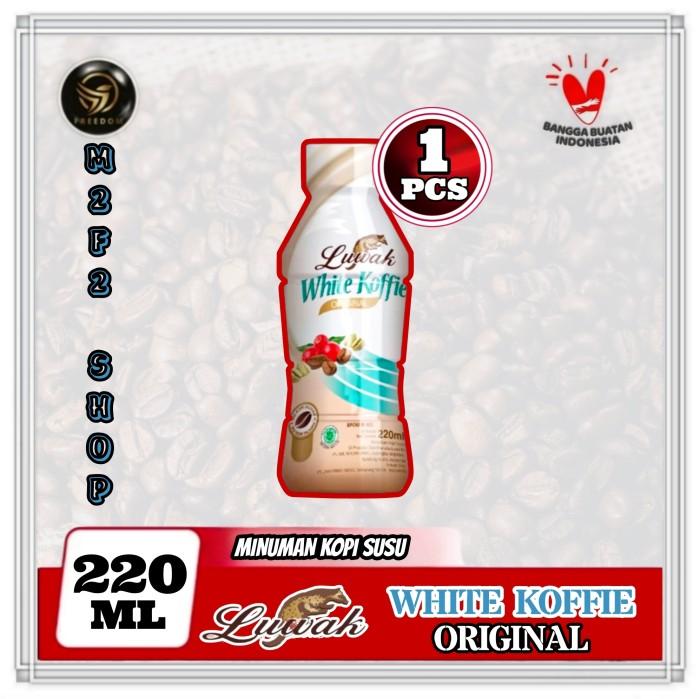 Jual Luwak White Koffie Original Botol Pet - 220 ml (Harga Satuan ...