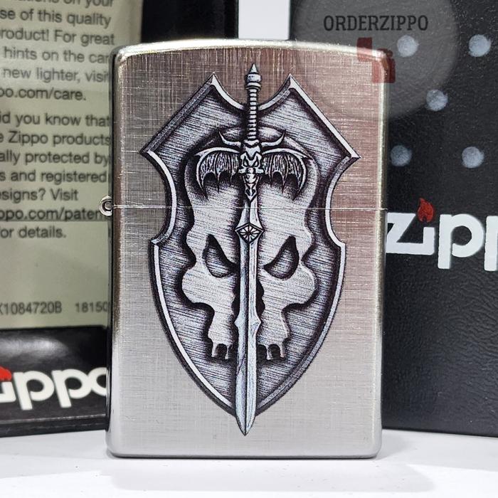 Jual Zippo Original Medieval Mythological Design 48372 - Jakarta ...