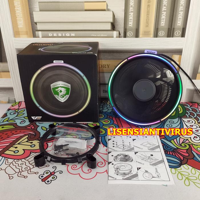 Jual Heatsink DARKFLASH DARKVOID AIGO RGB CPU COOLER Darkflash RGB RING ...