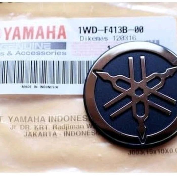 Jual Emblem Logo Tangki Yamaha R25 R 25 1WD-F413B-00 original yamaha ...